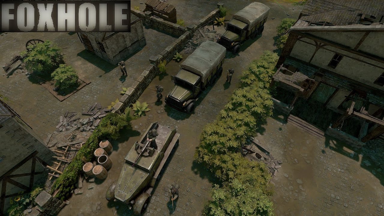 #MMO Foxhole Best Moments Epic battle for the bridge - YouTube