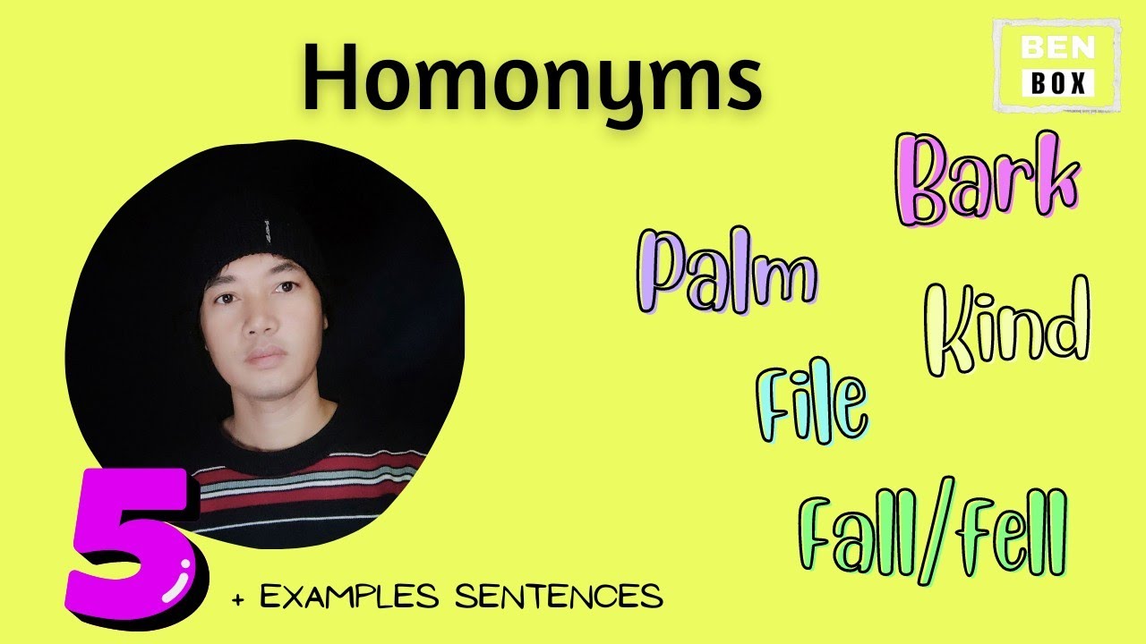 5 Homonyms (bark/palm/kind/file/fall)+ eg sentences #vocabularyenglish ...