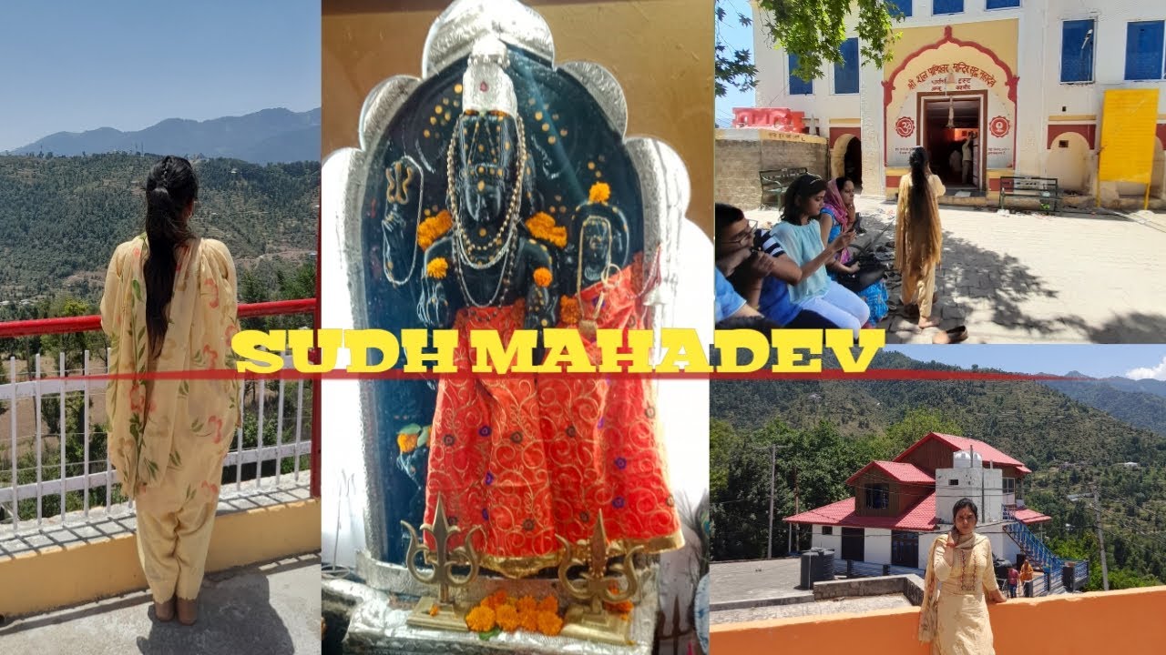 Sudh Mahadev,Shiv Mandir,Famous Lord Shiva Temple In Jammu and kashmir🙏 ...