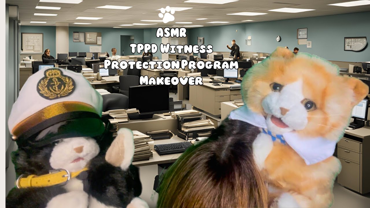 ASMR Roleplay Cat In The Police Station Gives You A Makeover Personal ...