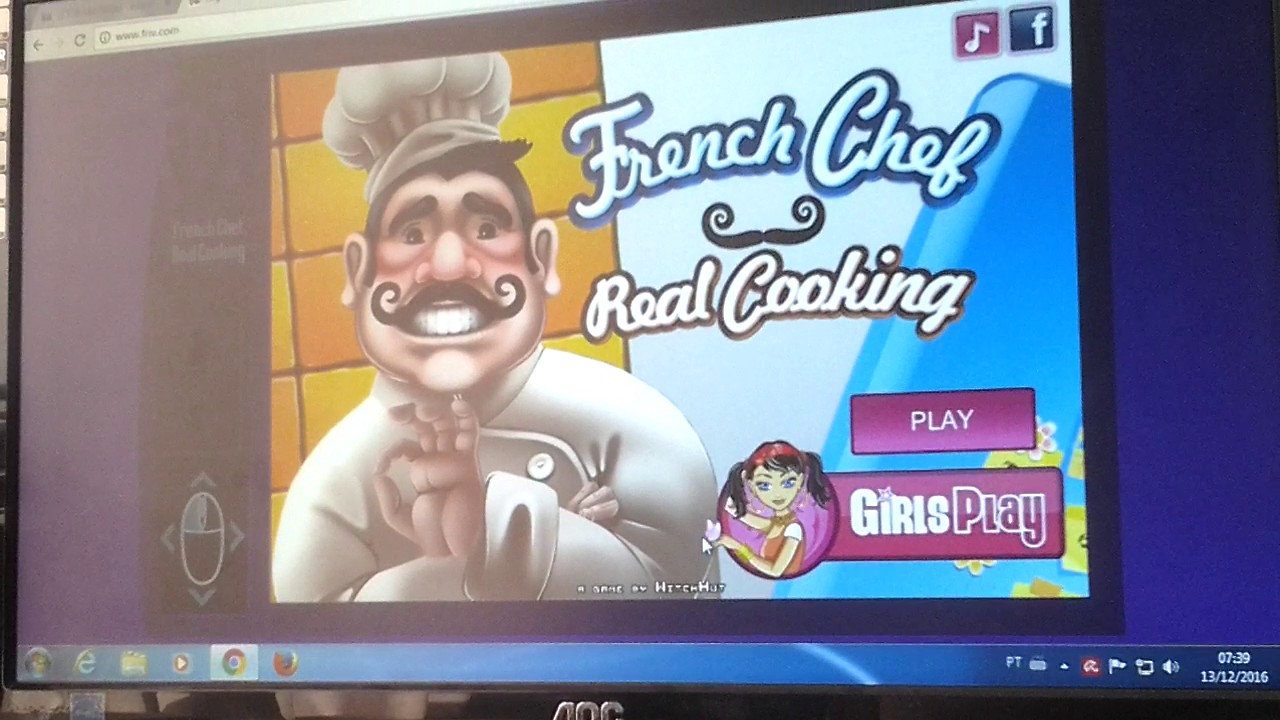 Jogando o french chef real cooking ep 2 - YouTube