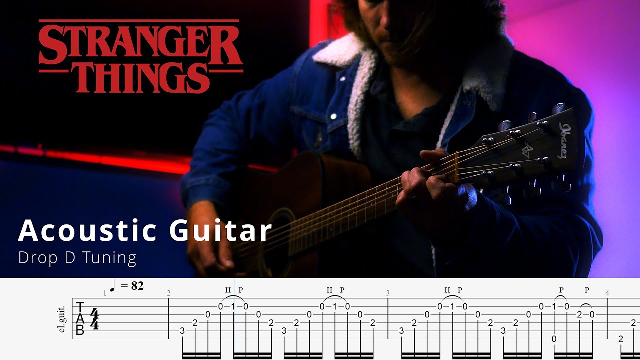 Stranger Things | GUITAR TAB - YouTube