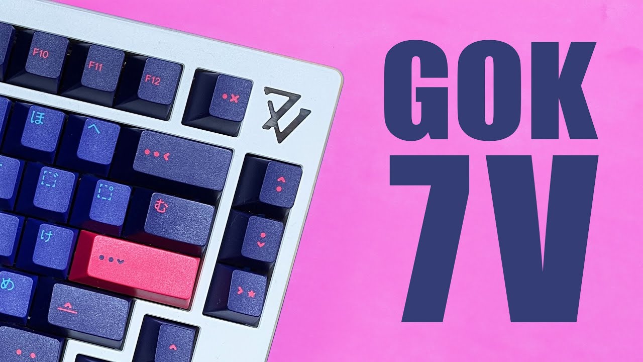 GOK 7V - Plateless (build stream 2022) - YouTube