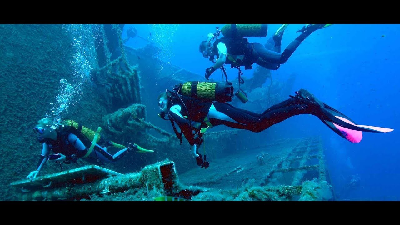 Diving in Cyprus with Latchi Dive Centre - YouTube