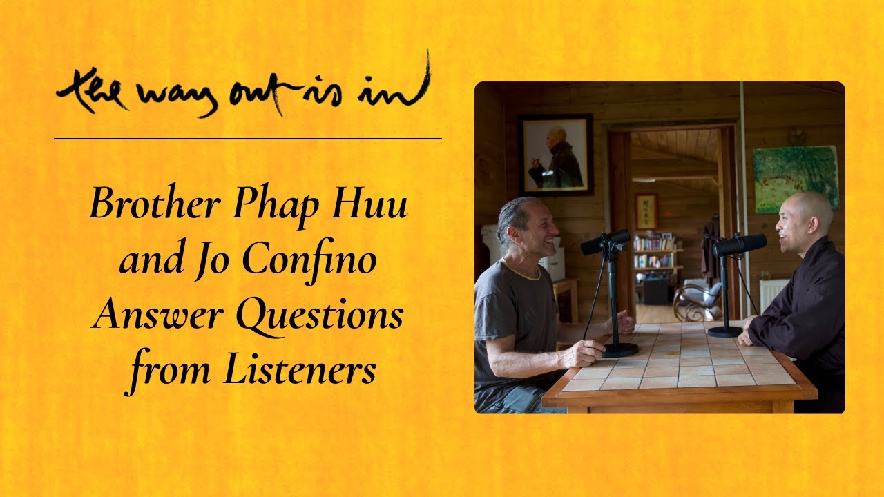 Brother Phap Huu and Jo Confino Answer Questions from Listeners | TWOII ...