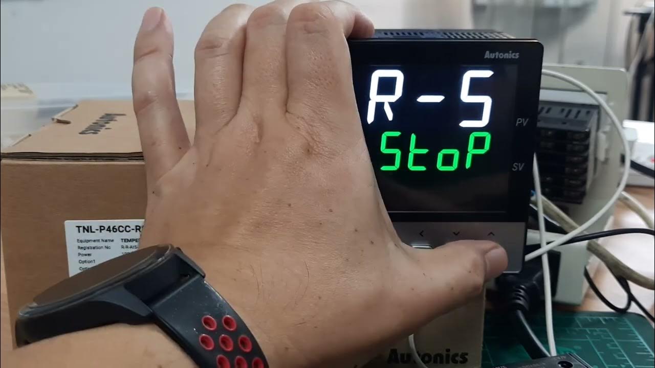 Autonics's Program Type Temp Controller TN Series - YouTube