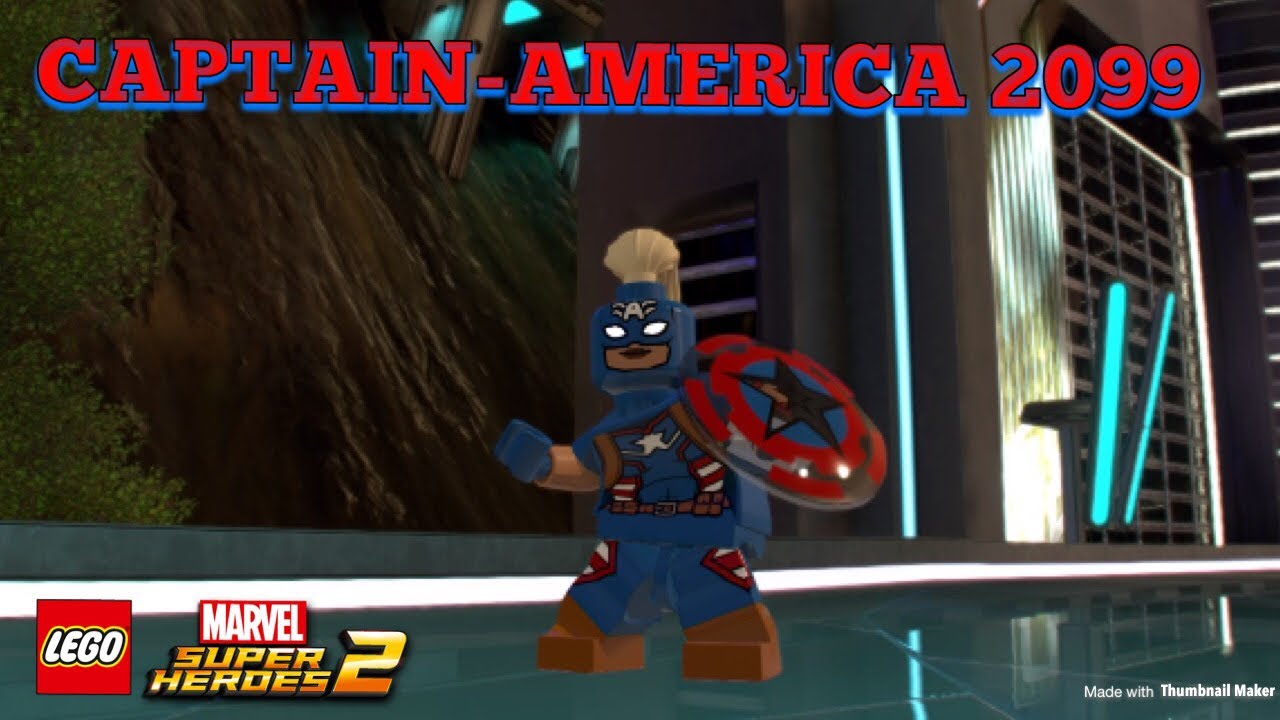 Lego Marvel superheroes 2 Unlocking-CAPTAIN AMERICA 2099 - YouTube