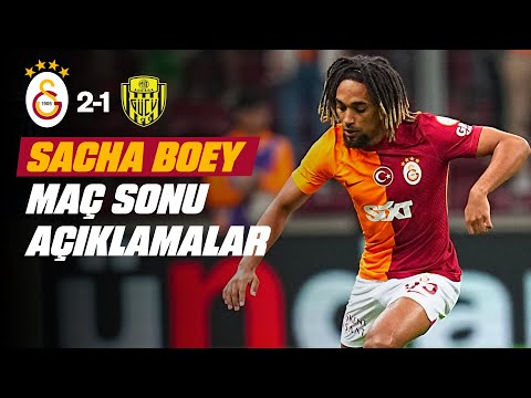 📺 Sacha Boey'in maç sonu açıklamaları | #GSvAG