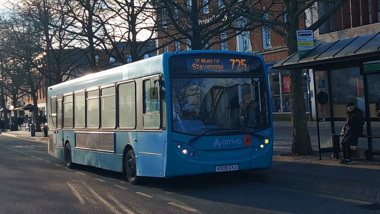 Arriva/Enviro 300/€4 (KX09 GYJ) - YouTube