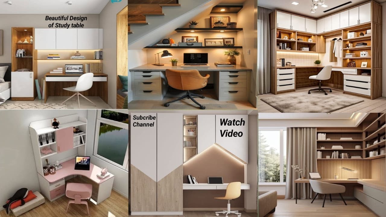 Study table design idea! Small study table! Study table! Computer table ...