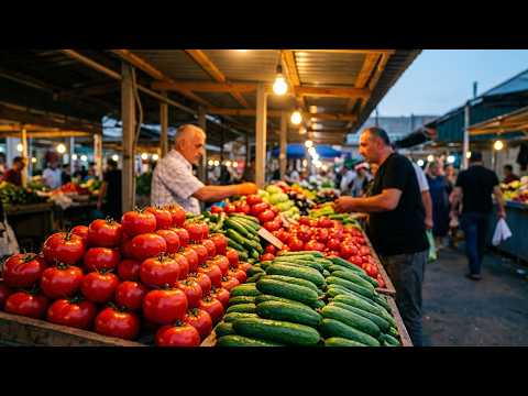 Вечерний базар 8км. такой, какой он есть. 17.07.26. Баку 