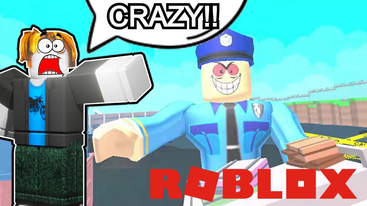 THE NEW SECURITY GUARD IS CRAZY!! Roblox Escape the Airport!! - YouTube