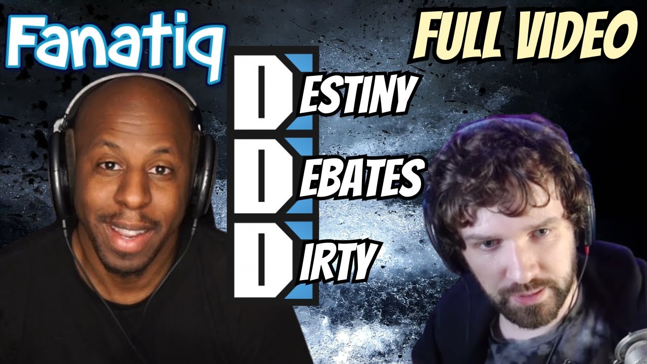 FULL VIDEO (Extended) Fanatiq Exposes Destiny's Grift #dgg #destinydebate #daliban #destiny ...