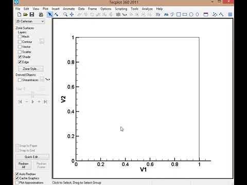 Contours and Streamlines in tecplot - YouTube