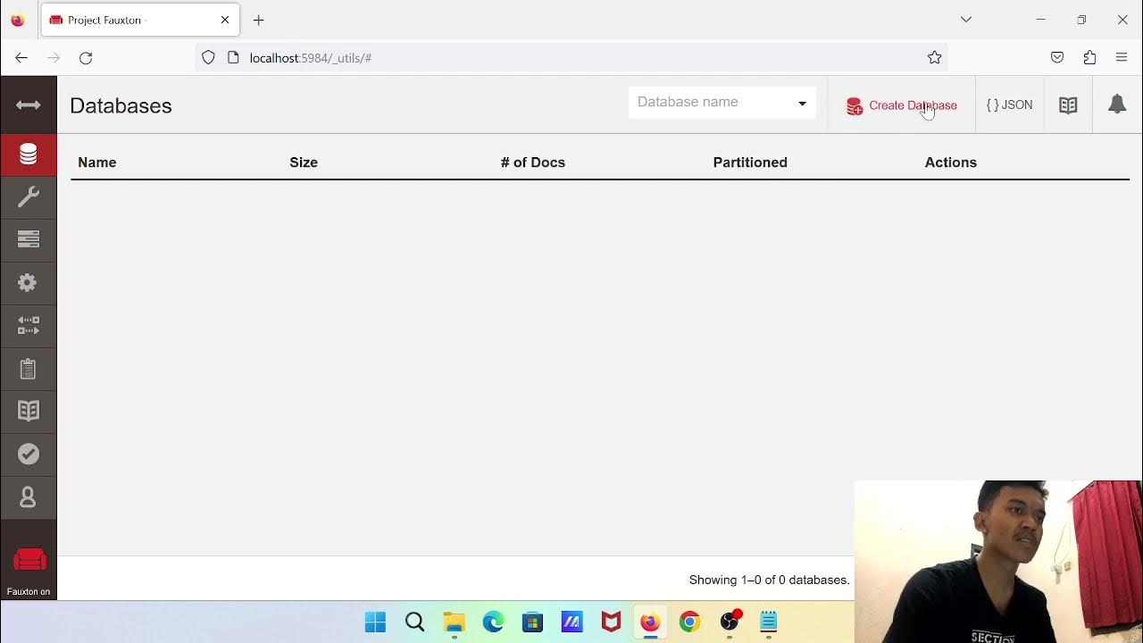 Instalasi Couchdb Dan Input Data Tugas Ipsd Nosql Youtube