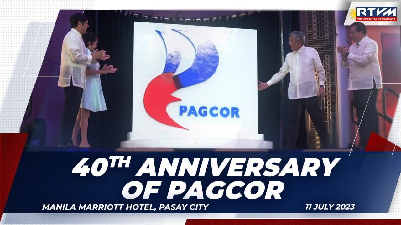 40th Anniversary of PAGCOR 7/11/2023 - YouTube