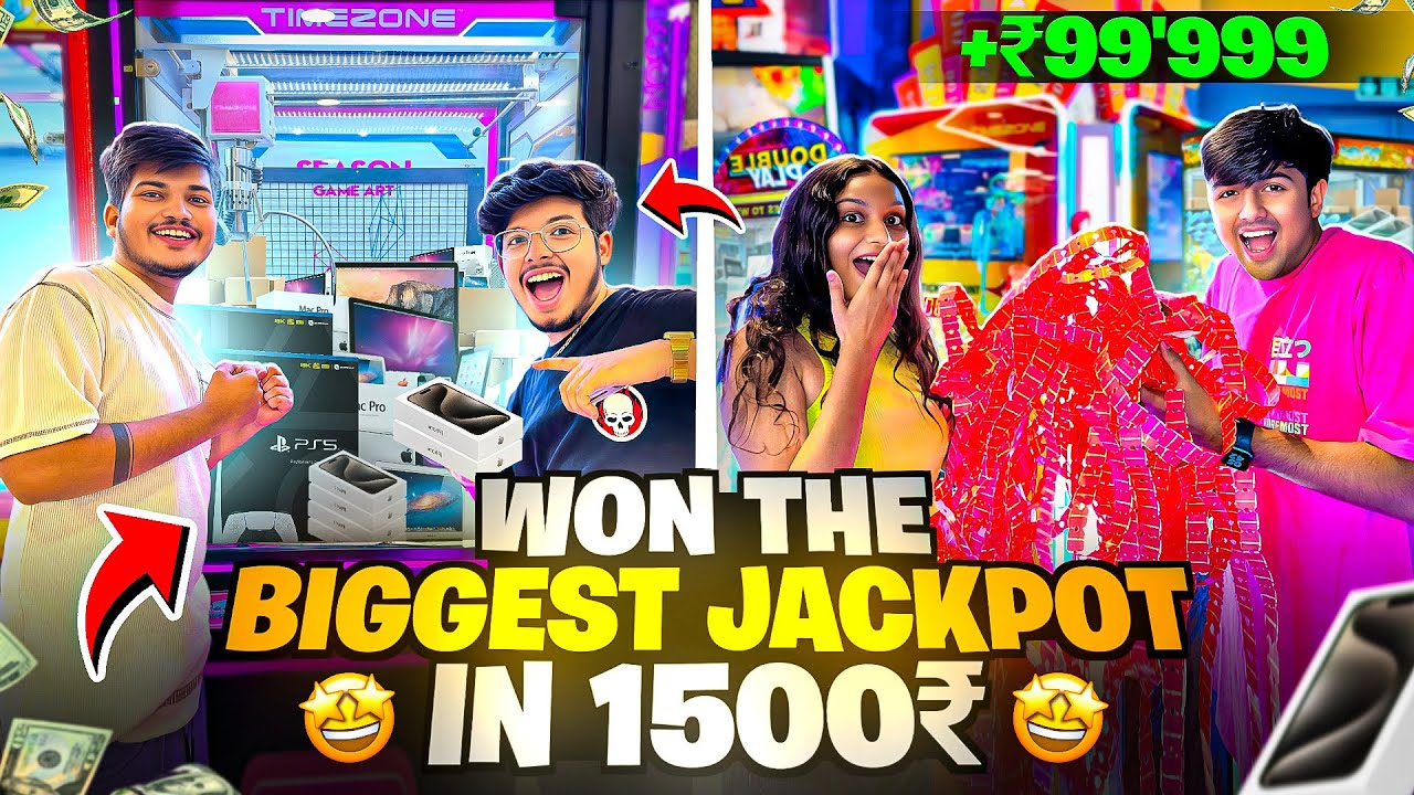 TSG Jash & Mann Breaking World Record 😱Won 99,999+ Tickets in Arcade😍 ...