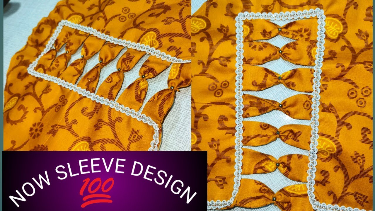 Now Sleeve Design trending Video full cutting and stitching video - YouTube