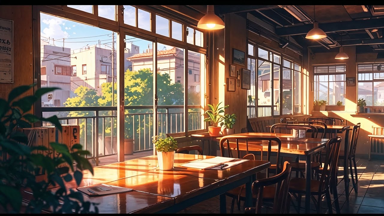 LO-FI Morning Vibes ☕ Calm Coffee Shop Music for Work & Study - YouTube