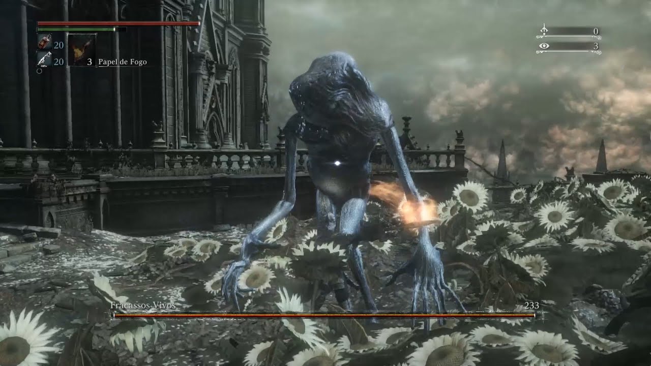 Bloodborne - Living Failures - Boss Fight (ShadPS4) - YouTube