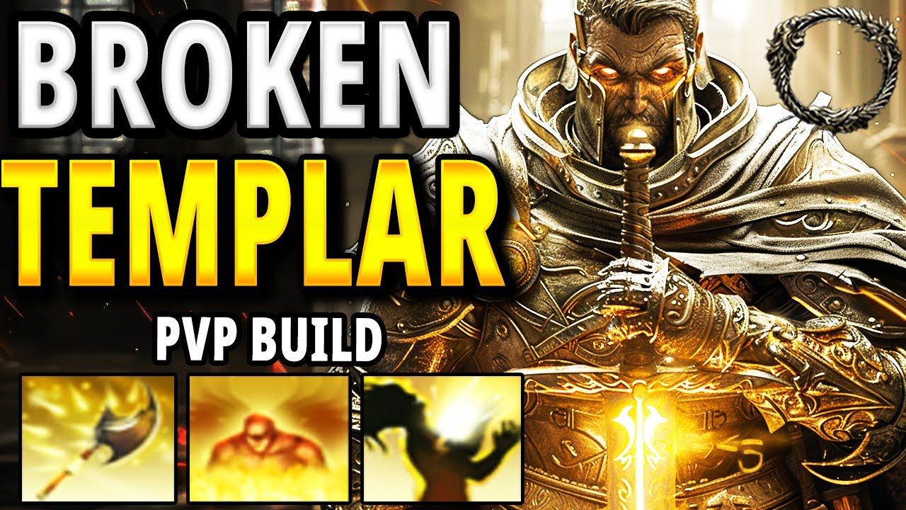 ESO New STRONGEST Templar PVP Build - SOLO 1vX Build - ESO - Scions of ...