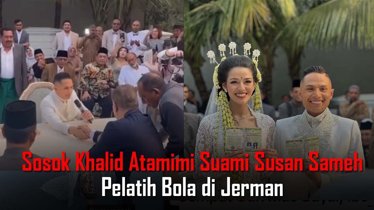 Sosok Khalid Atamimi Suami Susan Sameh, Pelatih Bola di Jerman - YouTube