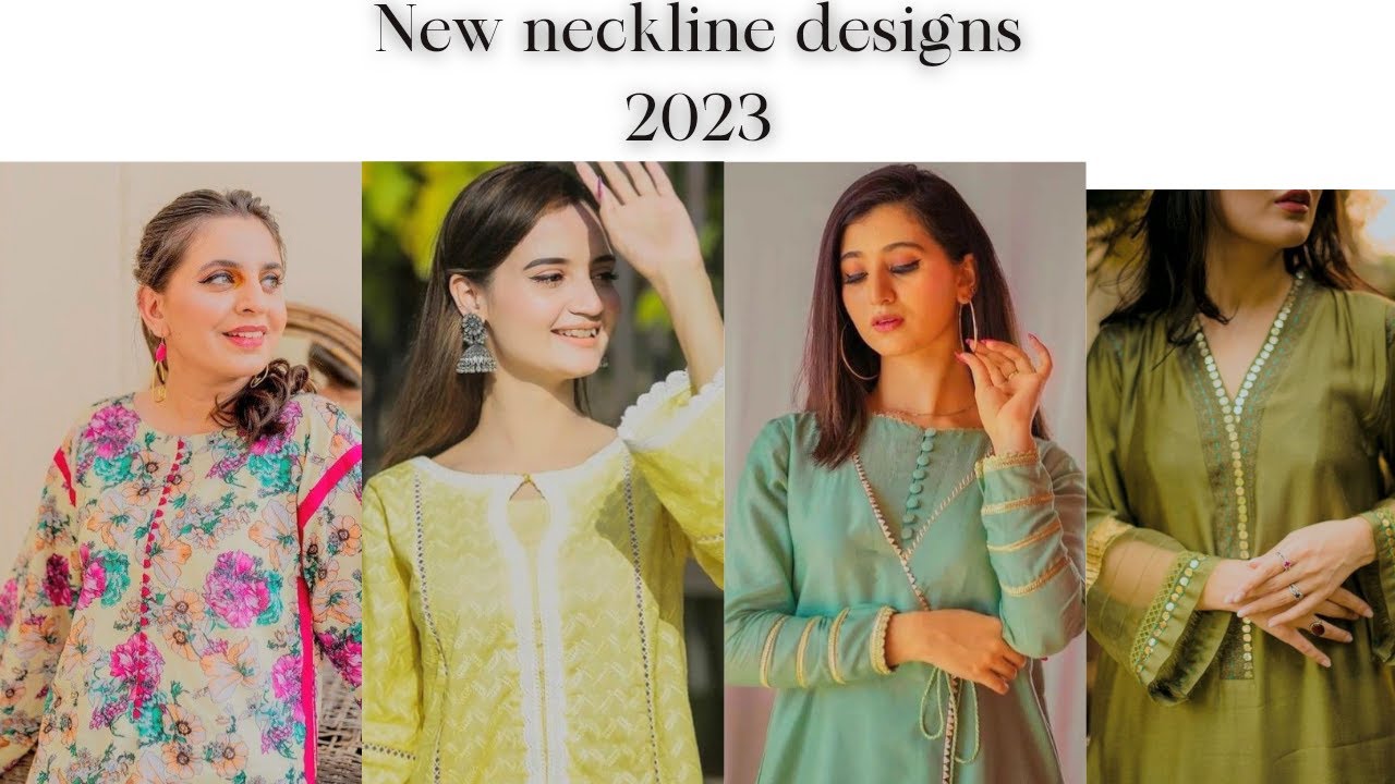 New neckline designs 2023||kurti neck Design 2023 - YouTube