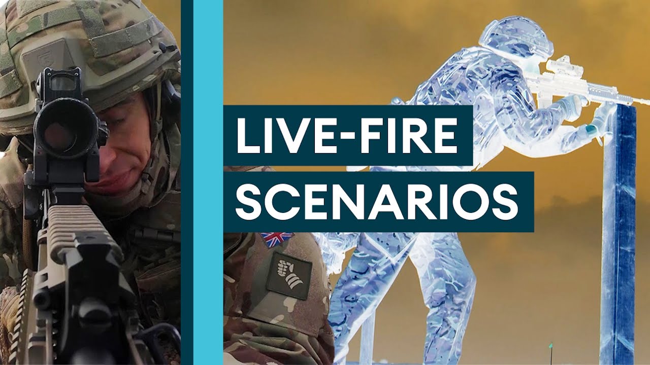 EXERCISE SAXON SHIELD: Army Reservists' Combat Marksmanship Test - YouTube