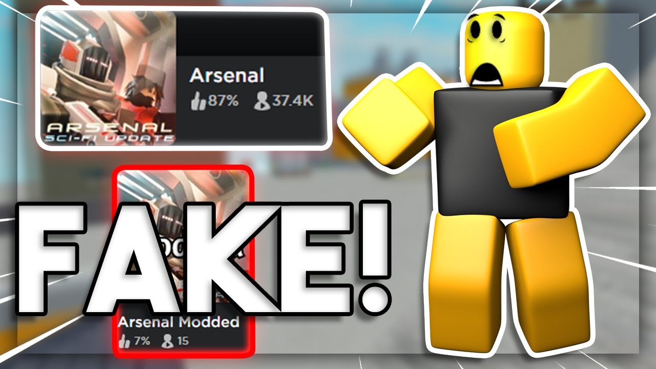 I Tried These Fake Arsenal Knockoff Games... ( Very Bad ) - YouTube
