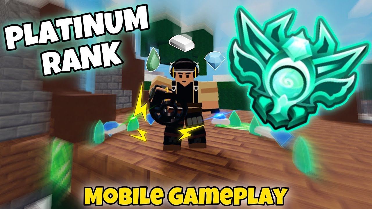 I Got PLATINUM RANK In RANKED… (Roblox BedWars) - YouTube