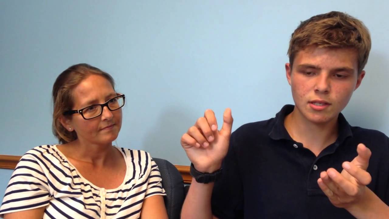 Let's talk with Matias and his mom Merete - YouTube