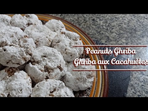 [Baking] Moroccan Peanut and Coconut Ghriba / Ghriba Marocaine aux ...