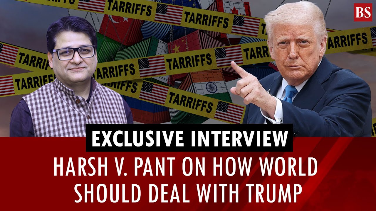 Watch | Harsh V. Pant on how world should deal with Trump | Trump tariffs | India - US trade ...