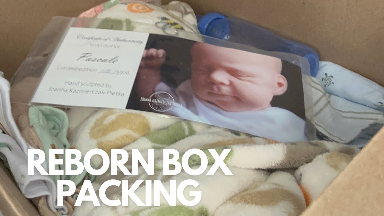Reborn Doll Box Packing Sending Baby Home with Love #RebornBoxPacking # ...