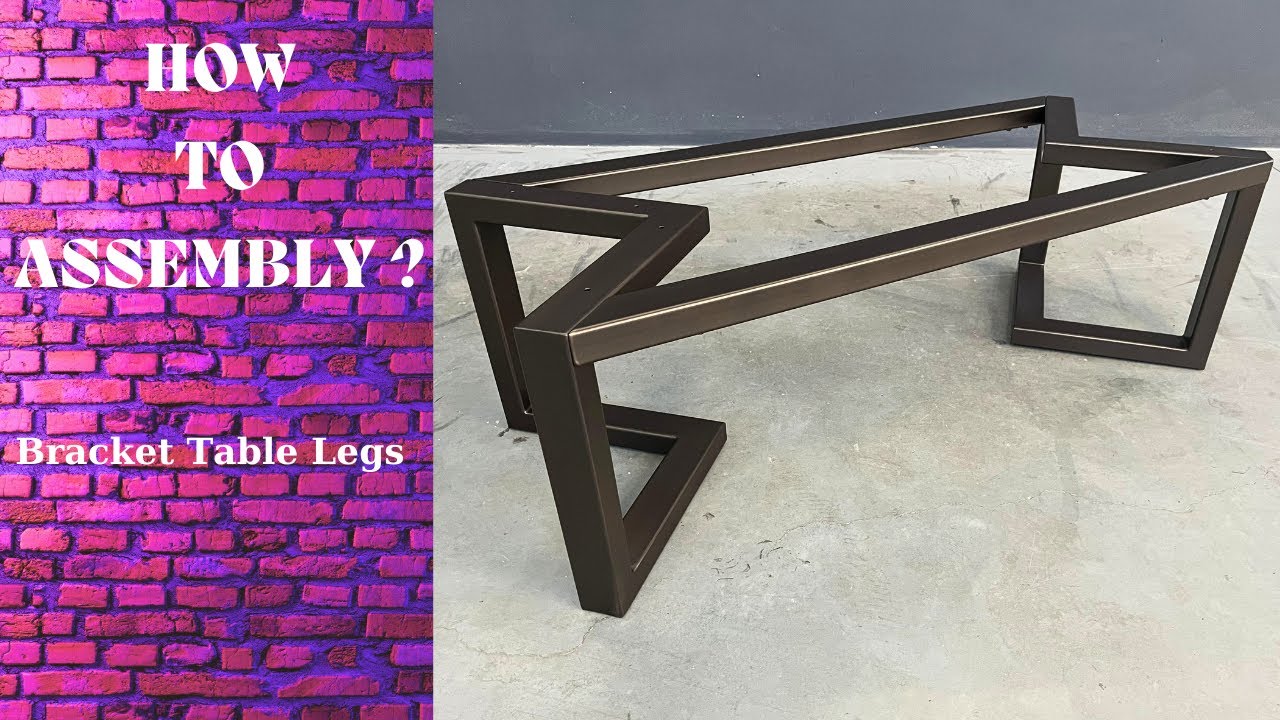 BRACKET Table Base Assembly | Product By BALASAGUN - YouTube