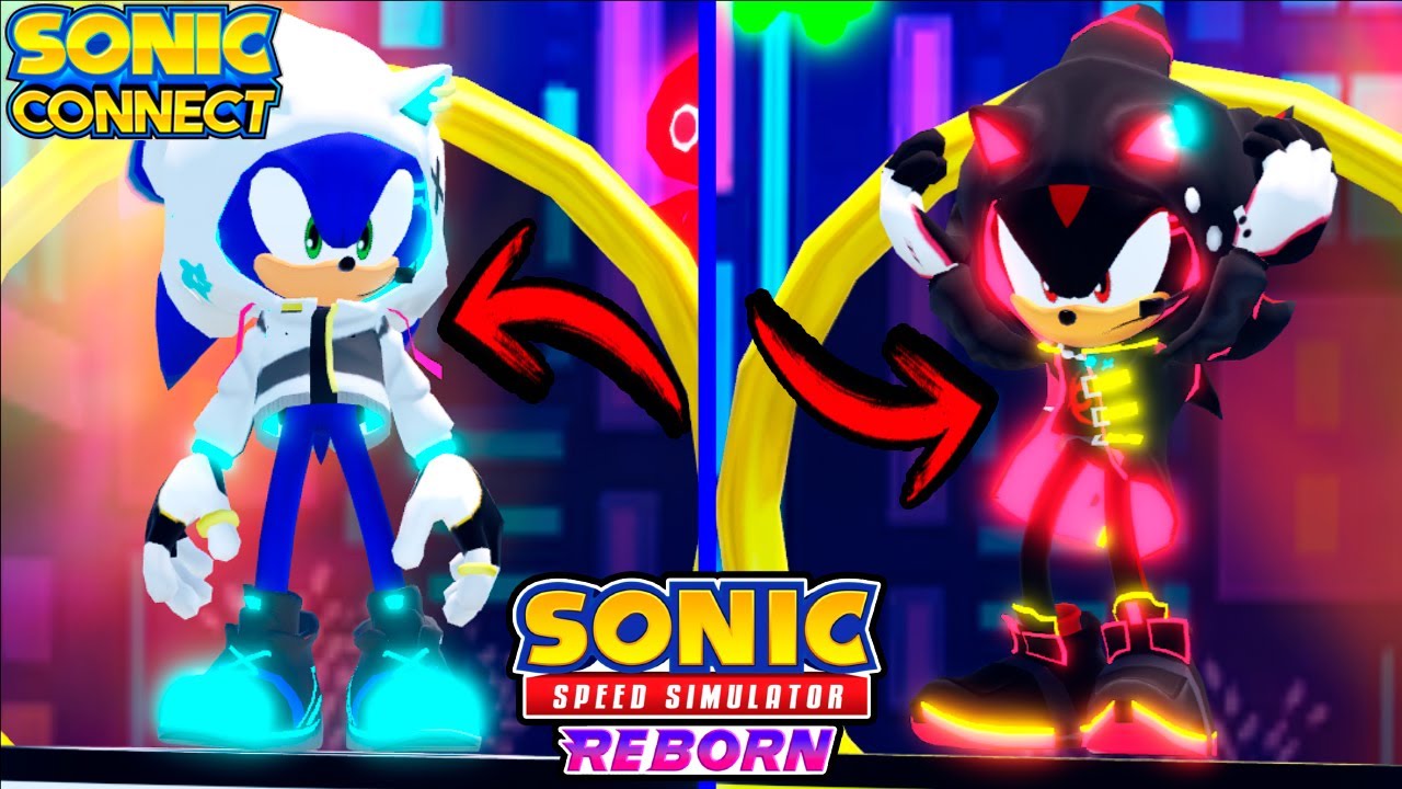 COMO PEGAR O NEON SUIT SONIC & NEON SUIT SHADOW NO SONIC SPEED ...