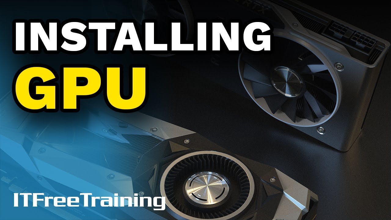 Installation of a Video Card - CompTIA A+ 220-1101 – 1.10 - YouTube