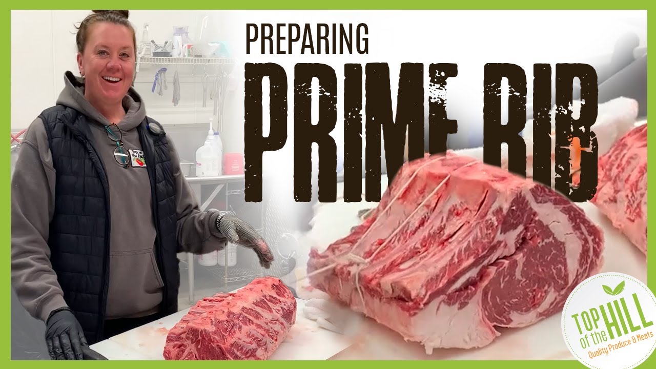 Butcher's Guide: Preparing a Prime Rib Roast for Home Cooking - YouTube