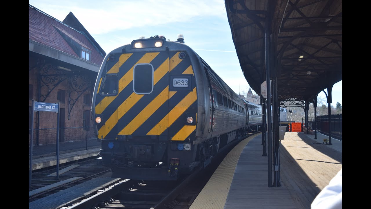 A Morning on Amtrak's Springfield Line - YouTube