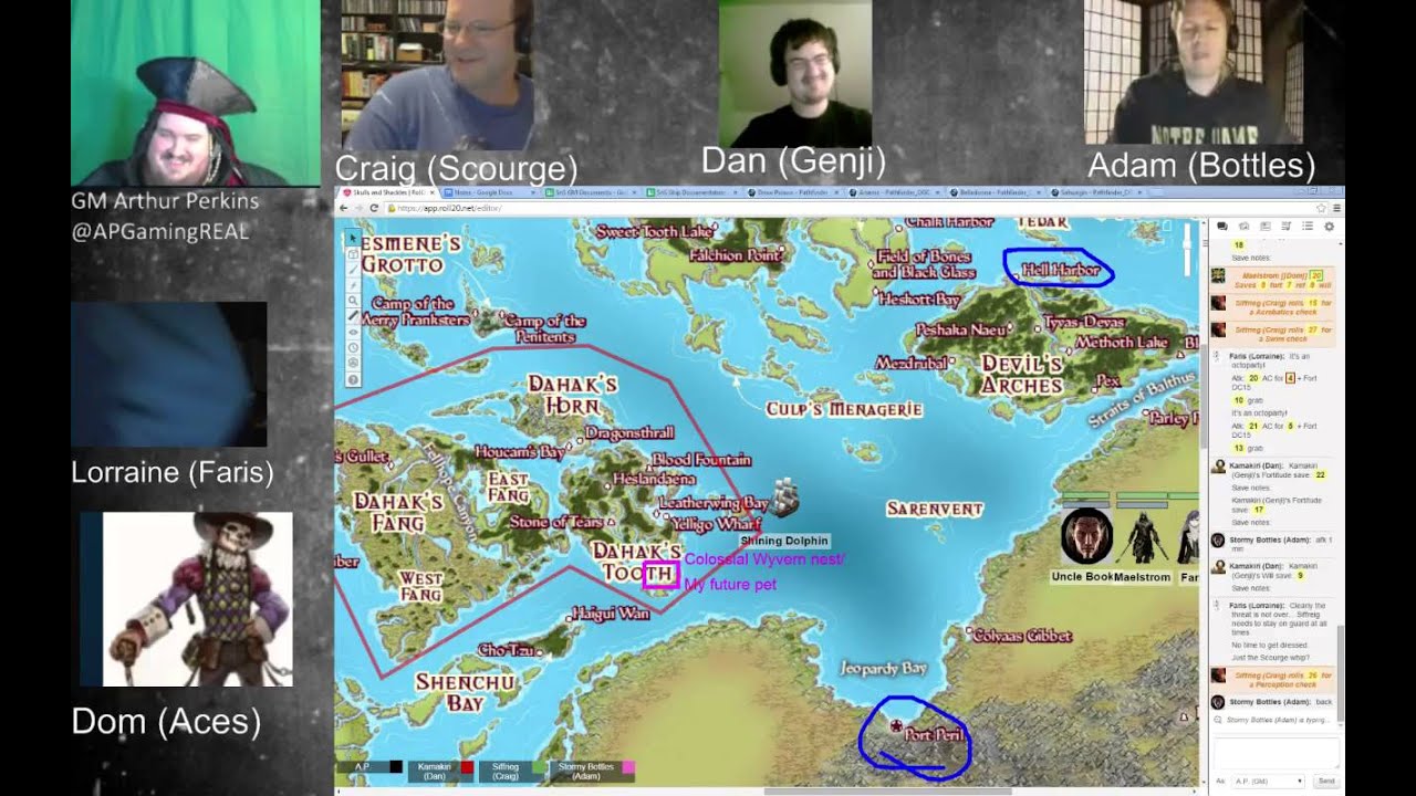 Skulls and Shackles - Pathfinder - Week 17 Part 4 - YouTube
