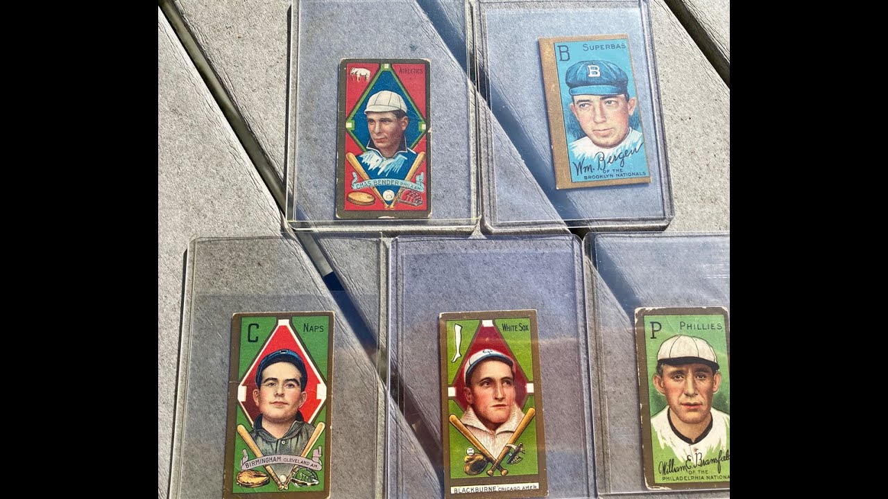 V218 Tobacco Card Tuesday Ep127. T205 Set. Bender - Bransfield - YouTube