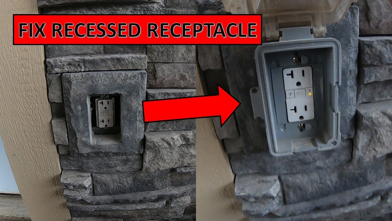 026 - Fixing Recessed Receptacle - YouTube