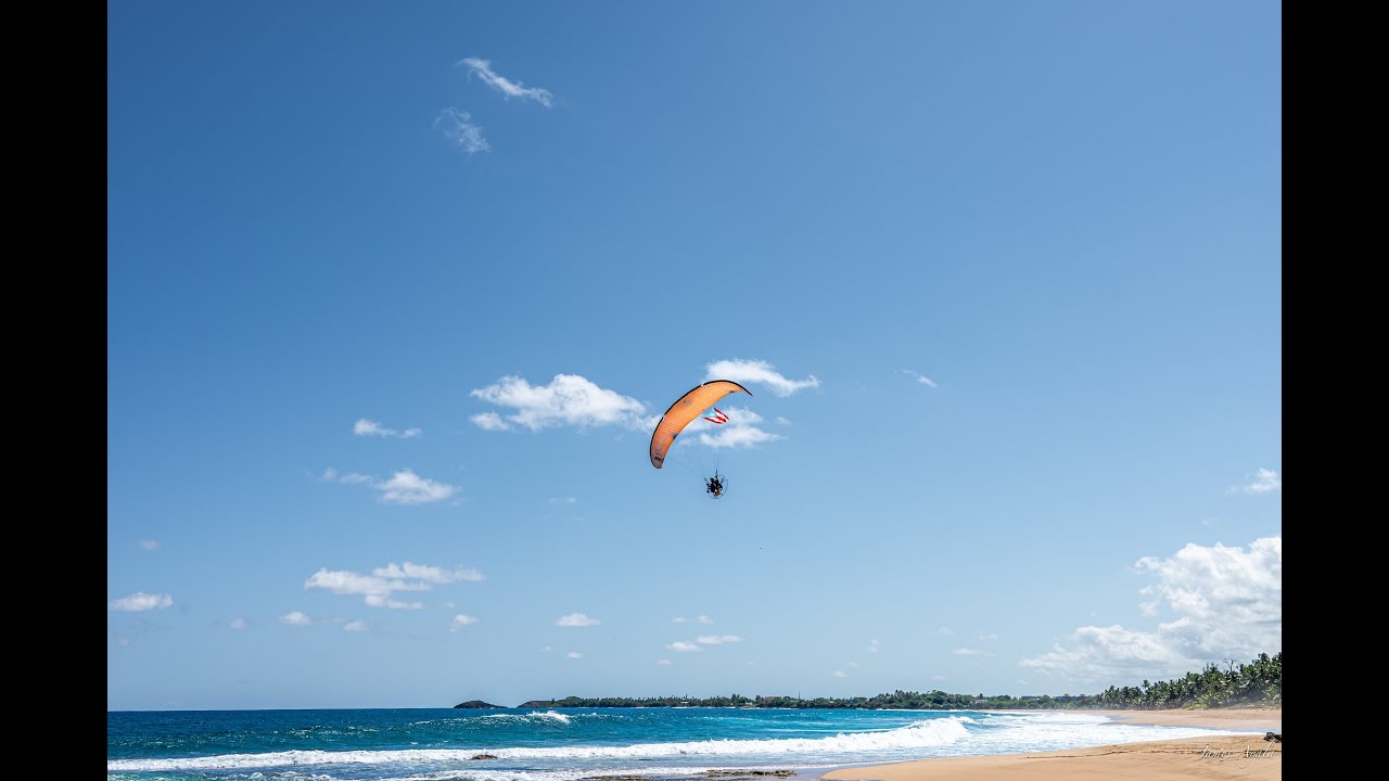 Powered Paragliding in Arecibo, Puerto Rico - YouTube