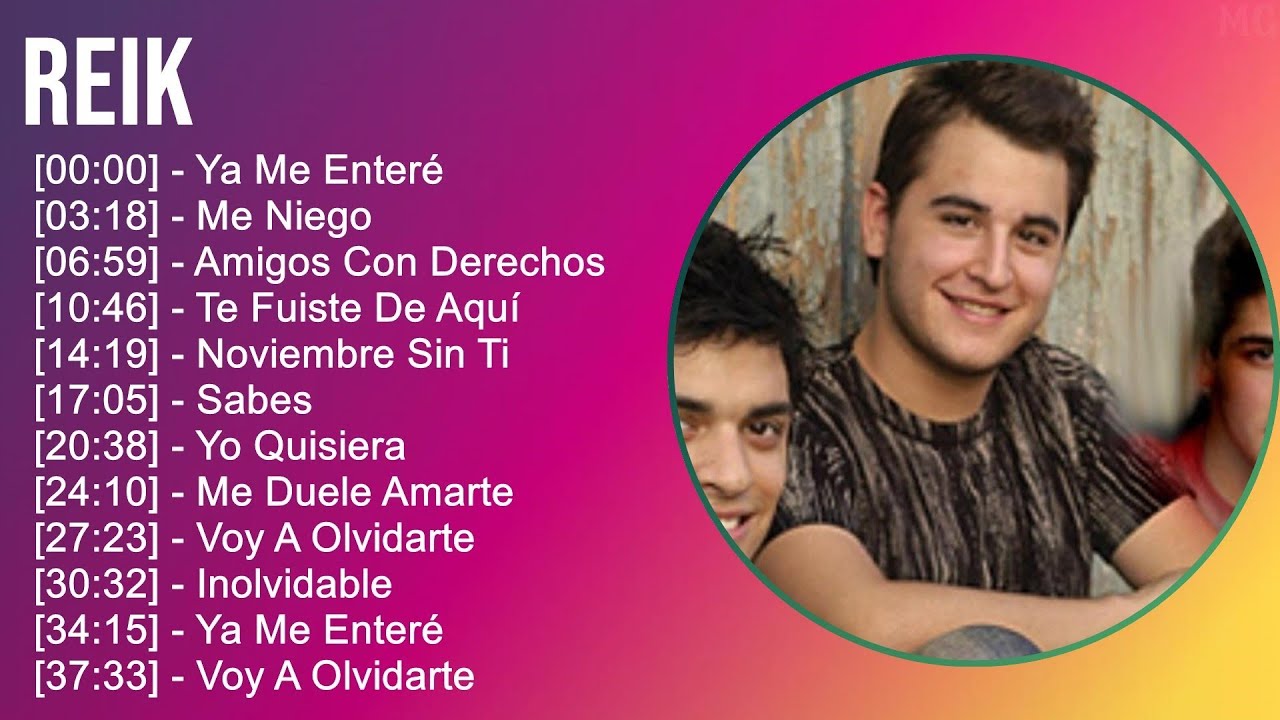 Reik 2025 MIX Best Songs Updated - YouTube