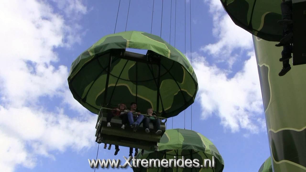 Toy Story Parachute Tower Disney Studio Parijs, France - YouTube