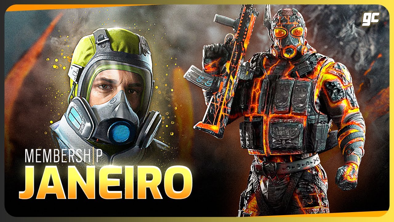 Skins do MEMBERSHIP de Janeiro de 2025 - R6: Siege Collision Point ...