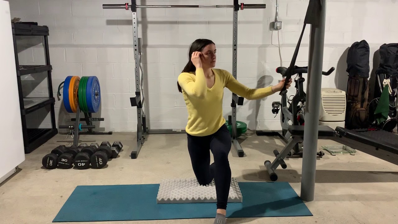 Kneeling Chops for Core Stabilization - YouTube