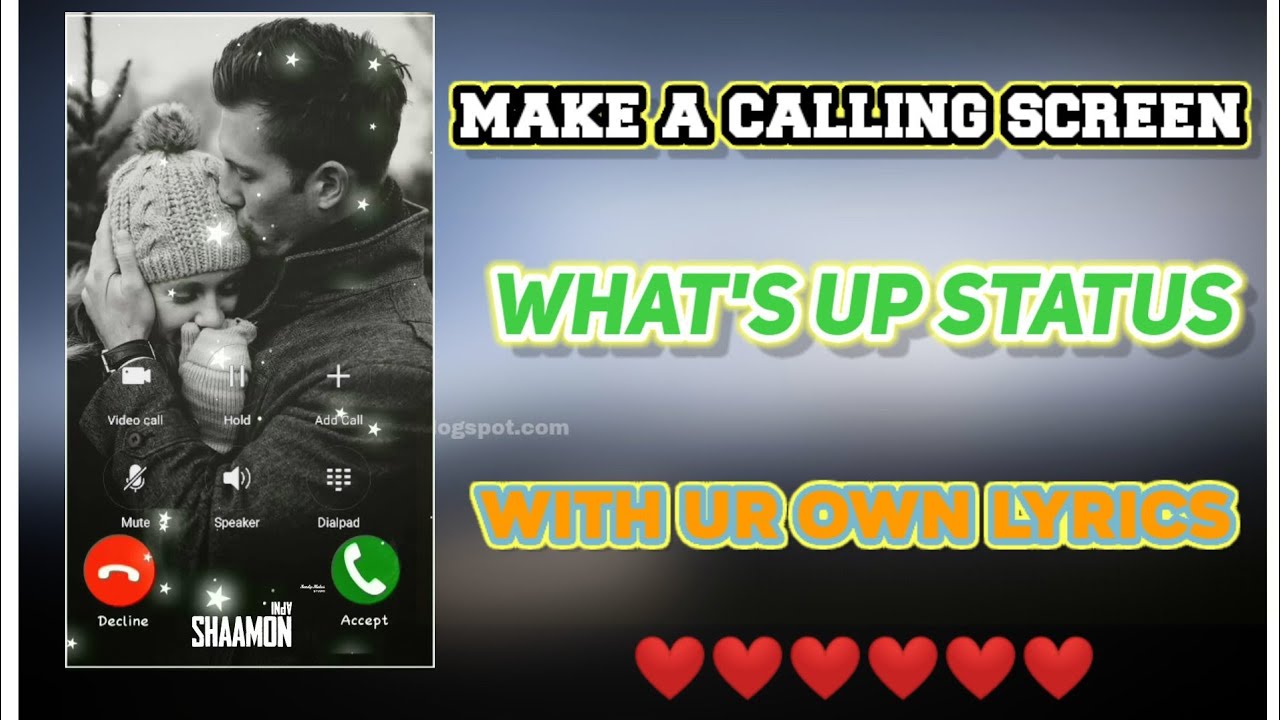 How To Make Calling Screen What s Up Status With Lyrics Telugu Local how-to-make-calling-screen-what-s-up-status-with-lyrics-telugu-local