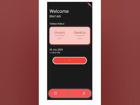 Flutter App For Employee CheckIn/CheckOut with Location Using Supabase ...