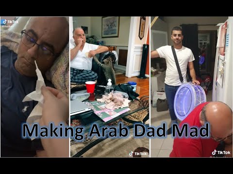 Making Arab Dad Mad / Funny Arab Dad /TikTok Compilation/ كيف تجعل الأب العربي غاضبا مضحك جدا